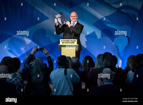 Scottish First Minister And Snp Leader John Swinney During The Partys
