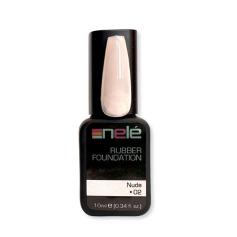 Nelé Rubber Base Foundation Nude 02 NelÉ Naturalé Online Shop