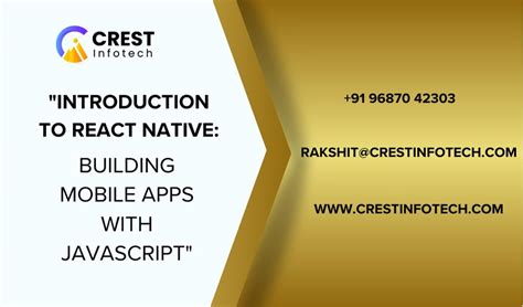 Nishtha Modh On Linkedin Introduction To React Native Building Mobile
