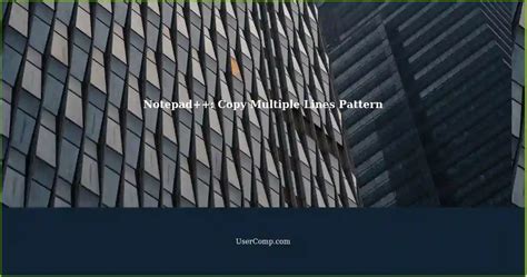 Copy Multiple Lines Pattern And Insert New Copied And Edited Content In