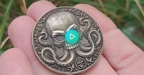 A Cool Pocket Token I Made Recently Deep Laser Engraved Design Which
