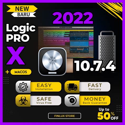 Logic Pro X V1074 Premium For Mcos Lifetime Shopee Thailand