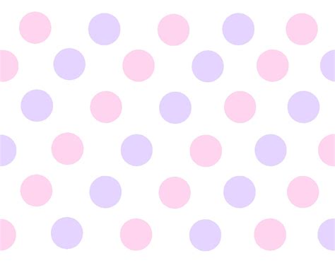 Pink And Purple Polka Dot Wallpaper