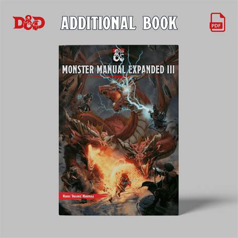 Jual Additional Book Monster Manual Expanded Part 1 Part 2 Part 3