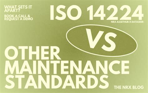 Understanding Iso 14224 How It Compares To Other Standards