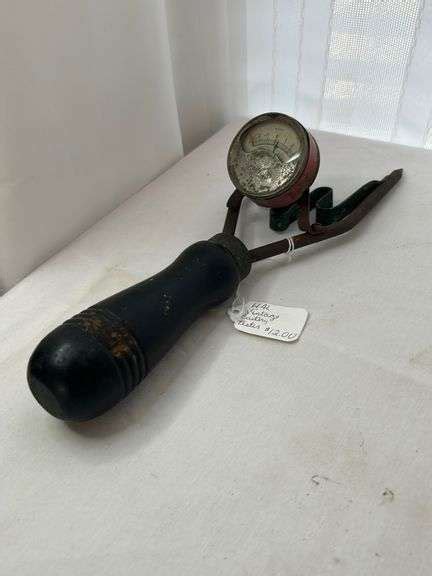 Neat Old Primitive Battery Tester Mcnatt Real Estate