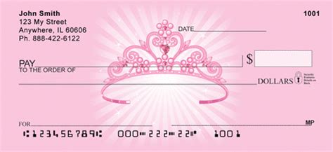 Girly Personal Checks Girly Checks