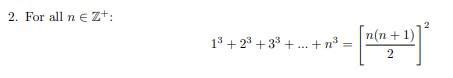 Solved Prove The Following Formulas By Mathematical Chegg