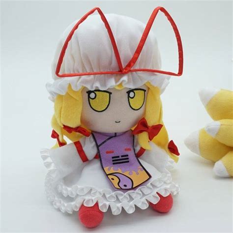 Japan Anime Touhou Project Fumo Yakumo Yukari Cosplay Cute Doll Plush