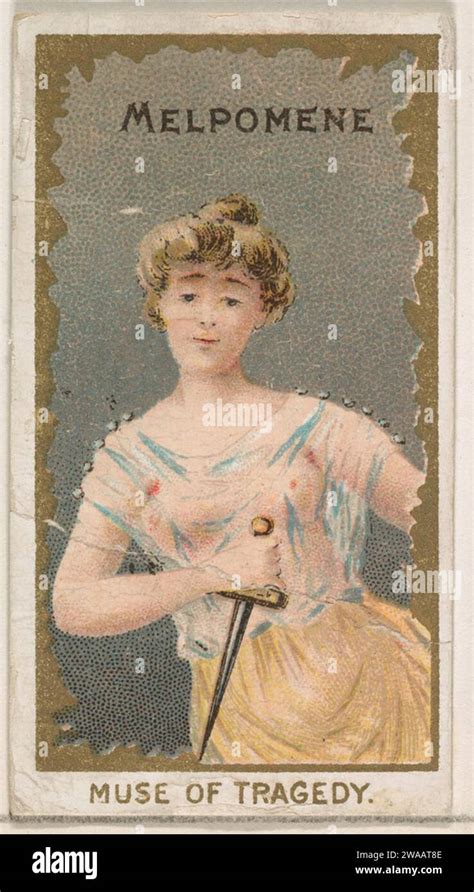 Melpomene Muse Of Tragedy From The Goddesses Of The Greeks And Romans