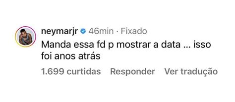Neymar se revolta e xinga modelo após ser exposto na internet