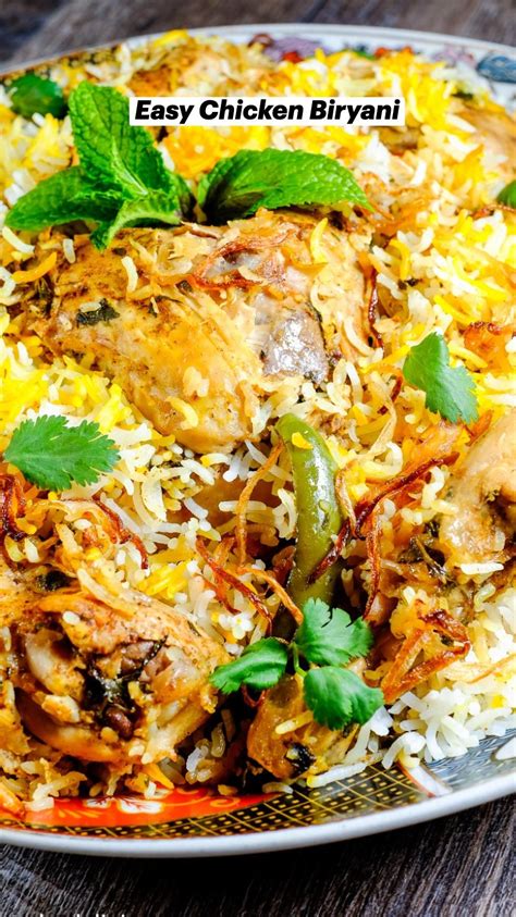 Easy Chicken Biryani Artofit