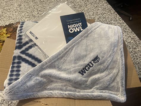 Finally Got My Wgu Blanket Rwgu