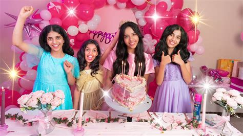 فاجانا شفا بحفلة يوم ميلادها 🎂 Youtube
