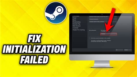 How To Fix Steam Initialization Failed 2025 Youtube