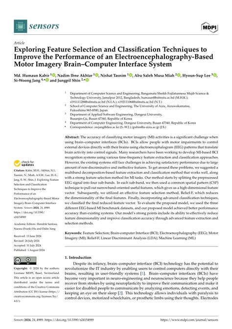 pdf exploring feature selection and classification techniques to