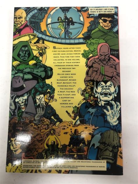 Crossover Classics The Marvel Dc Collection 1991 Tpb International