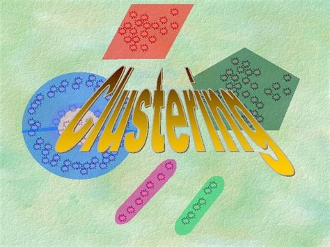 Main Clustering Algorithms Kmeans Hierarchical Som Kmeans Mac