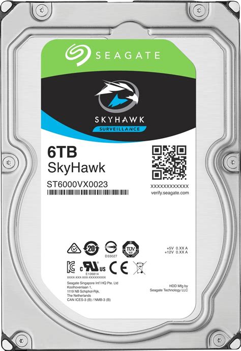 Seagate SkyHawk 6TB (ST6000VX0023) ab 231,75 € | Preisvergleich bei ...