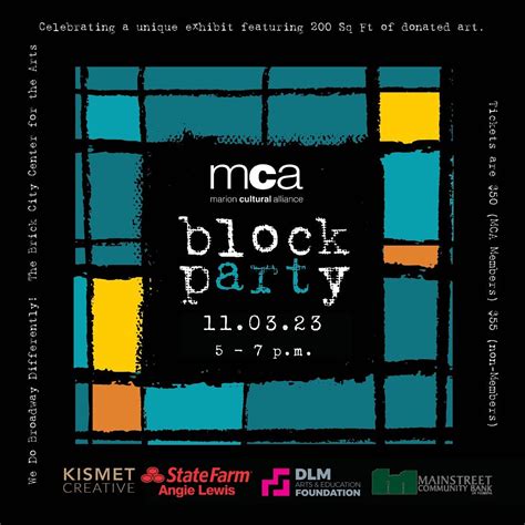 Mcas Block Party 2023 Brick City Center For The Arts Ocala 3