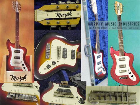 Silvertone World Electric Guitars 1960s Murph Built 12 String Silvertone Electric