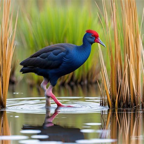 Birds Of New Zealand Pukeko Ai Generated Artwork Nightcafe Creator