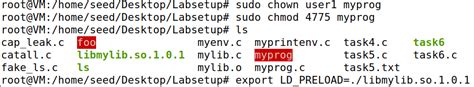 信息安全实验Environment Variable and Set UID Program Lab CSDN博客