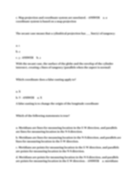 SOLUTION Gis Quiz Questions And Answers Studypool