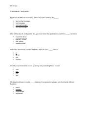 IT460 Module 7 Study Guide Docx M7 4 Quiz IT460 Module 7 Study Guide