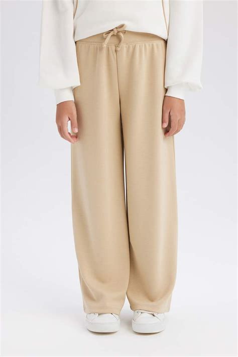 بيج بناتي بنطلون وايد ليج 3241217 Defacto