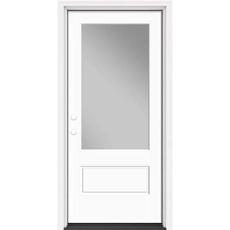 Mmi Door 68 5 In X 81 75 In Internal Grilles Left Hand Inswing 1 4 Lite