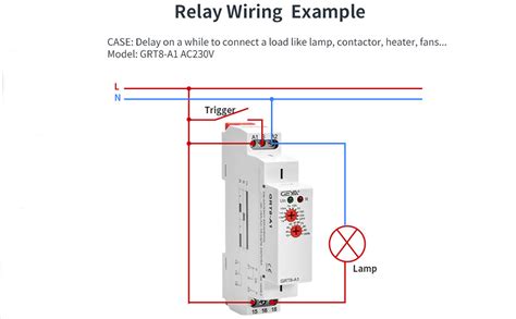Amazon GEYA Delay On Single Function Time Relay 1 Output 16A