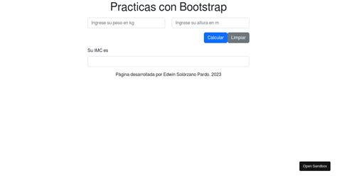 Practicas Con Bootstrap Codesandbox