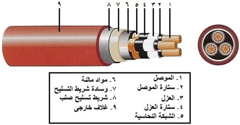 مكتبة قسم كهربا بور كابلات الجهد المنخفض Low Voltage Cables