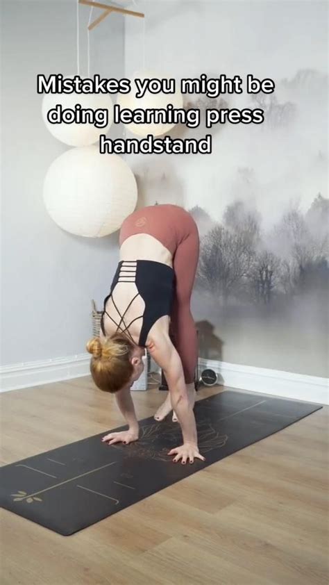 Handstand Tutorial Yoga Tips Learn Press Handstand Flexibility