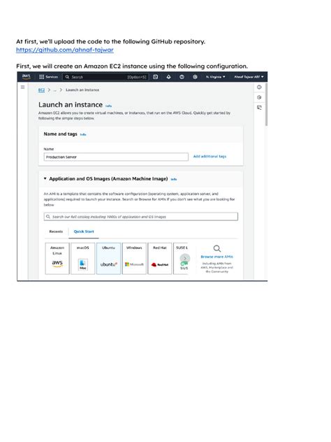 Aws Cicd Project Report Brief With Ss Pdf Sudo System Software