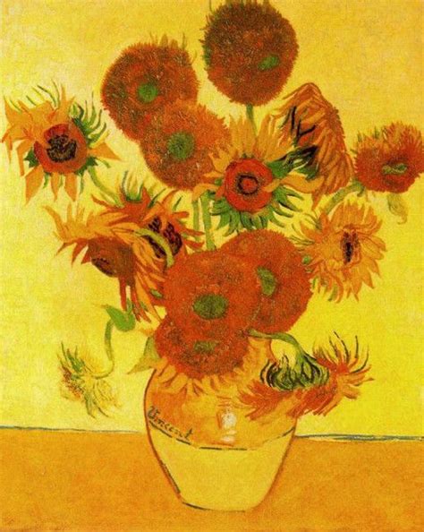 고흐의 열네송이 해바라기 Van gogh sunflowers Vincent van gogh paintings