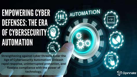 Why Cybersecurity Automation Is Essential Opinnate Posted On The Topic Linkedin