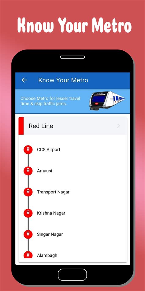 Lucknow Metro लखनऊ मटर Route Guide Map Per Android Download