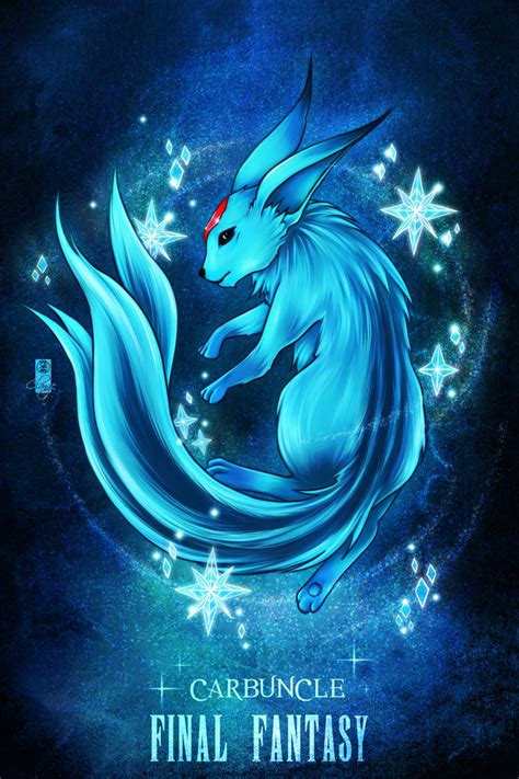 Carbuncle Final Fantasy By Clange Kaze On Deviantart
