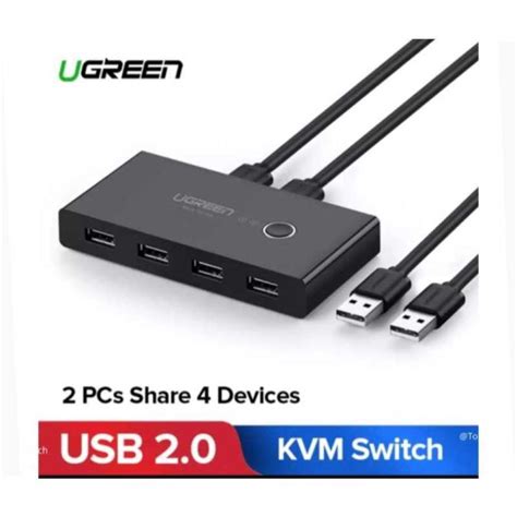 Promo Ugreen Usb Switch Selector 4 Usb Share 4 Port Hub Berbagi 2