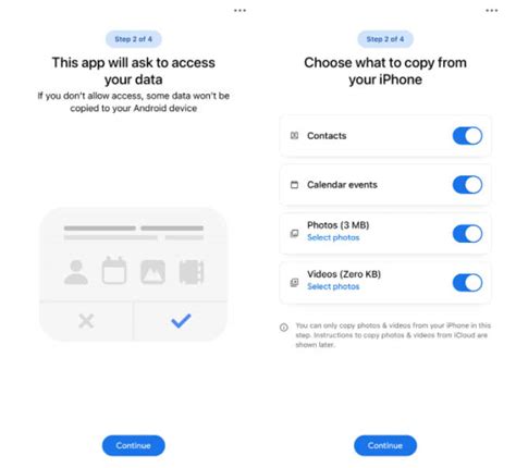 How To Use Switch To Android App For IPhone To Android Transfer
