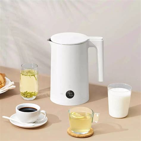 Чайник Xiaomi Thermostatic Electric Kettle 2 CN, белый — купить в ...