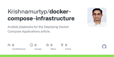 Github Krishnamurtypdocker Compose Infrastructure Ansible Playbooks For The Deploying Docker