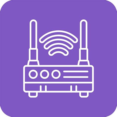 Premium Vector Wireless Router Icon