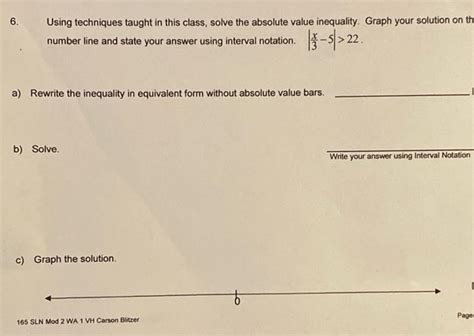 solved 6 using techniques taught in this class solve the