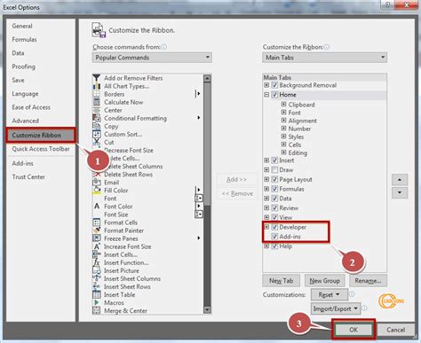 Cách Mở Thẻ Developer Trong Excel · Diendaneduvn Chia Sẻ Kiến Thức Kết Nối Thành Công