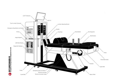 Comfortable Lumbar Decompression Machine Spinal Decompression Device
