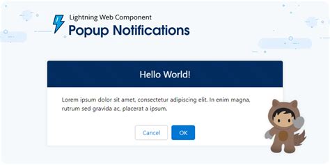 Salesforce Lwc Guides Popup Notifications Alert Confirm And Prompt