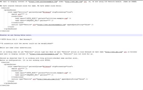 Rewriting Rewrite Is Working For But Not For Https